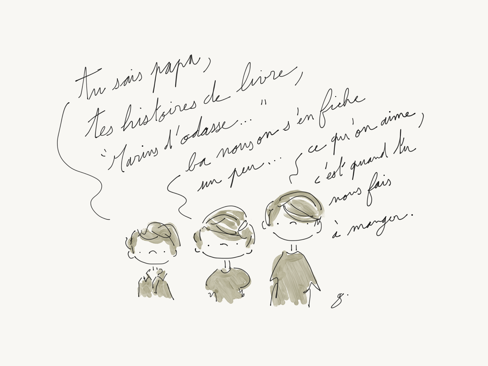 deux trois dessins ...: 2016