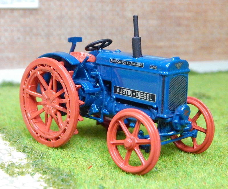 Tractores en 1:43 - TALLER EL " 22": Austin 22/35 Diésel (1933)