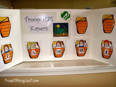Girl Scout Troop 1138: Girl Scout Camp-Theme Kaper Chart