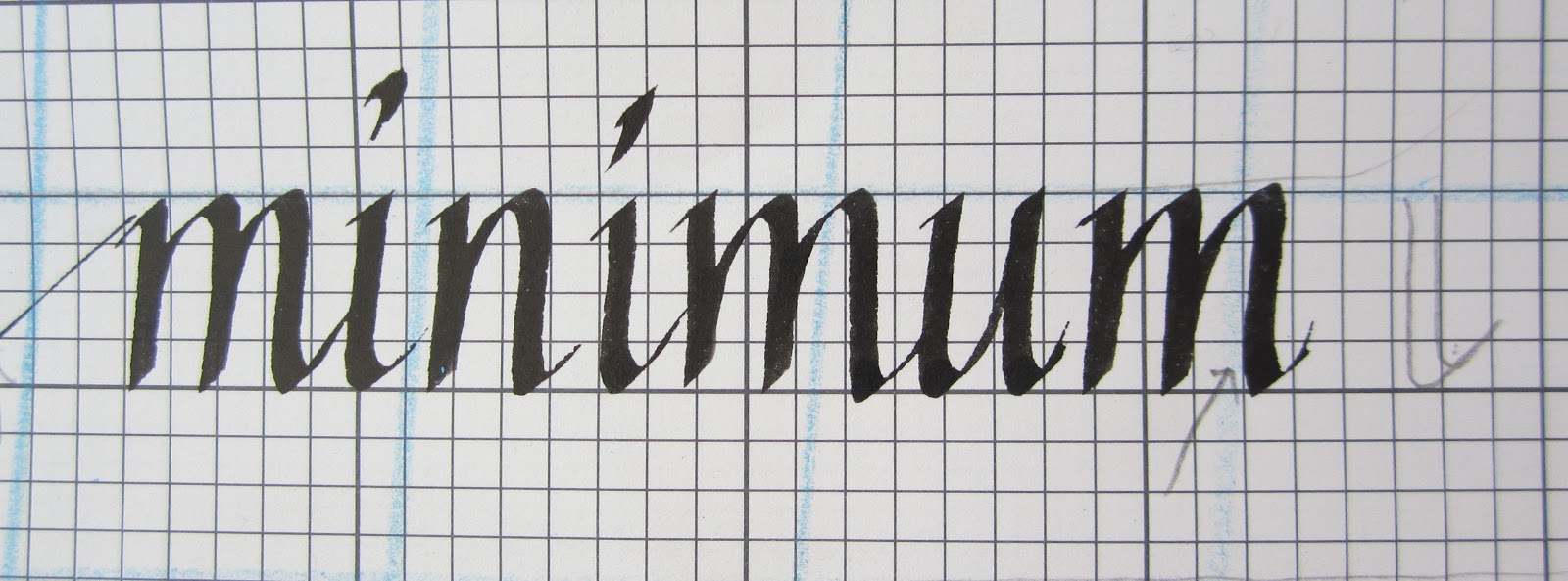 DeAnn Singh Calligraphy: February 25, 2013 - Class #5 at Sinai Temple