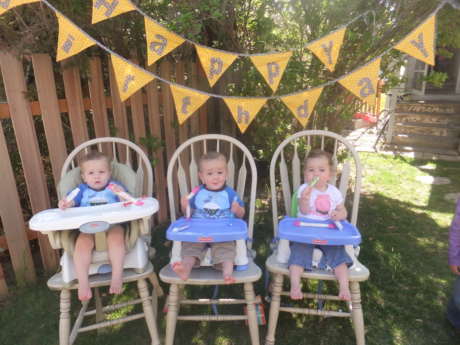 Limo mom: Baby Triplets 1st Birthday
