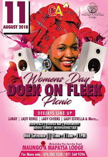 Dont miss women's day doek on fleek picnic #CAPeventupdate