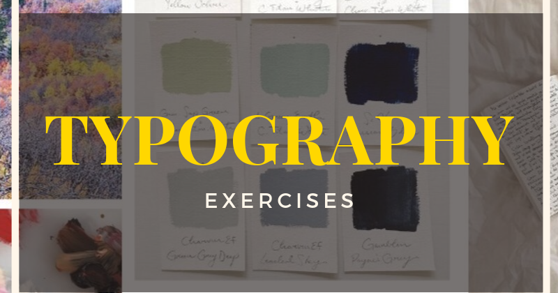 Typography Exercises