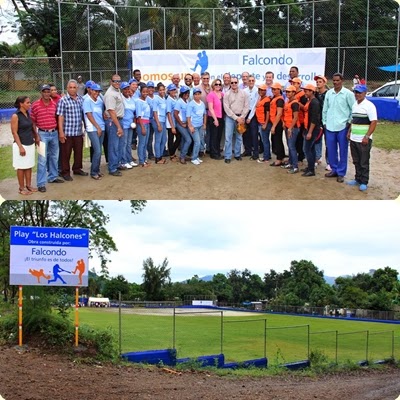 Falcondo inaugura obra deportiva en comunidad de Bonao