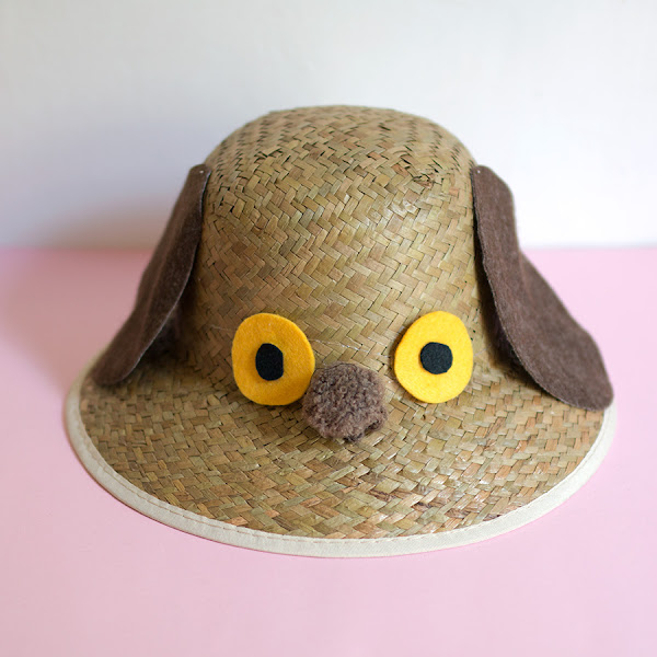 misako mimoko: DIY Funny Faced Sunhats