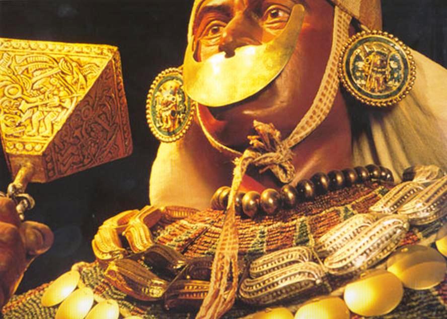 Uma das funções da metalurgia mochica era a elaboração de artefatos e ...