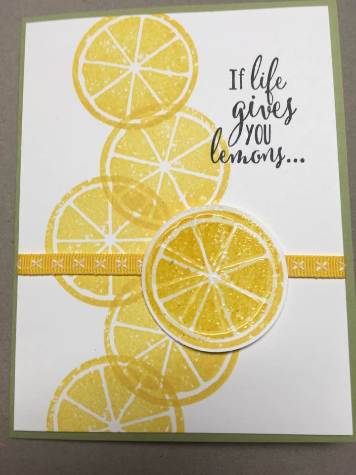 Stampin' Kat: If Life Gives You Lemons..............