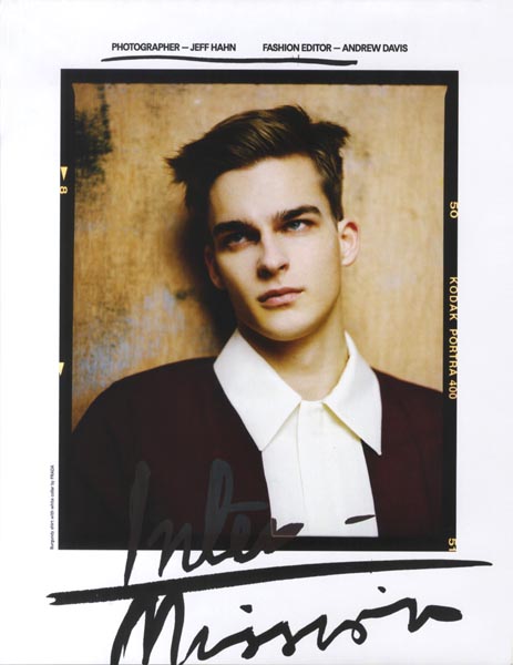 FM London: Thorben in Wonderland Magazine