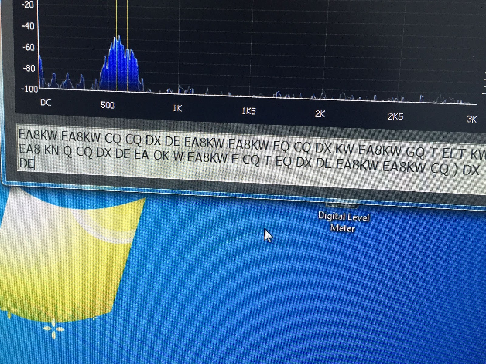 VE9KK Blog : Comparing two CW decoding programs.