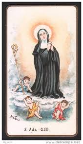 BITACORA DEL ALMA: Santa Ada (Adrehildis) de Le Mans