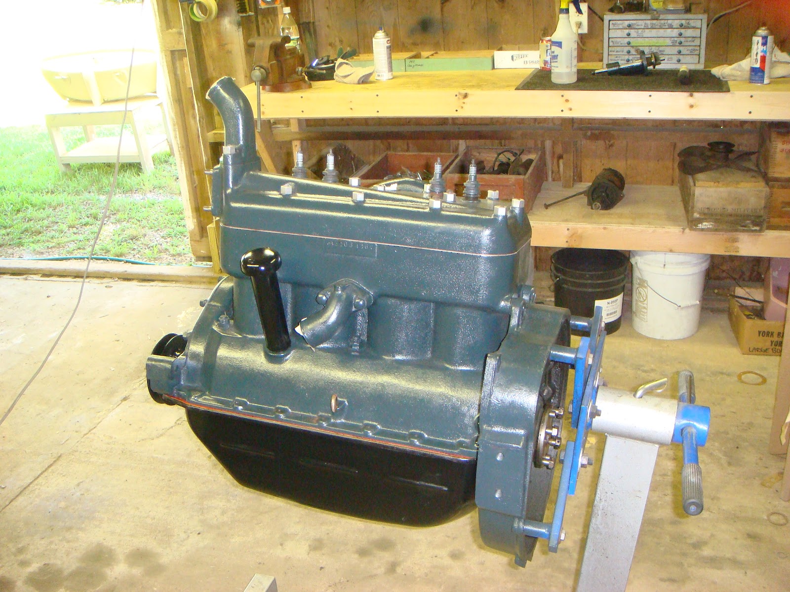 Model A Tractor "The Red Flyer": March 2012