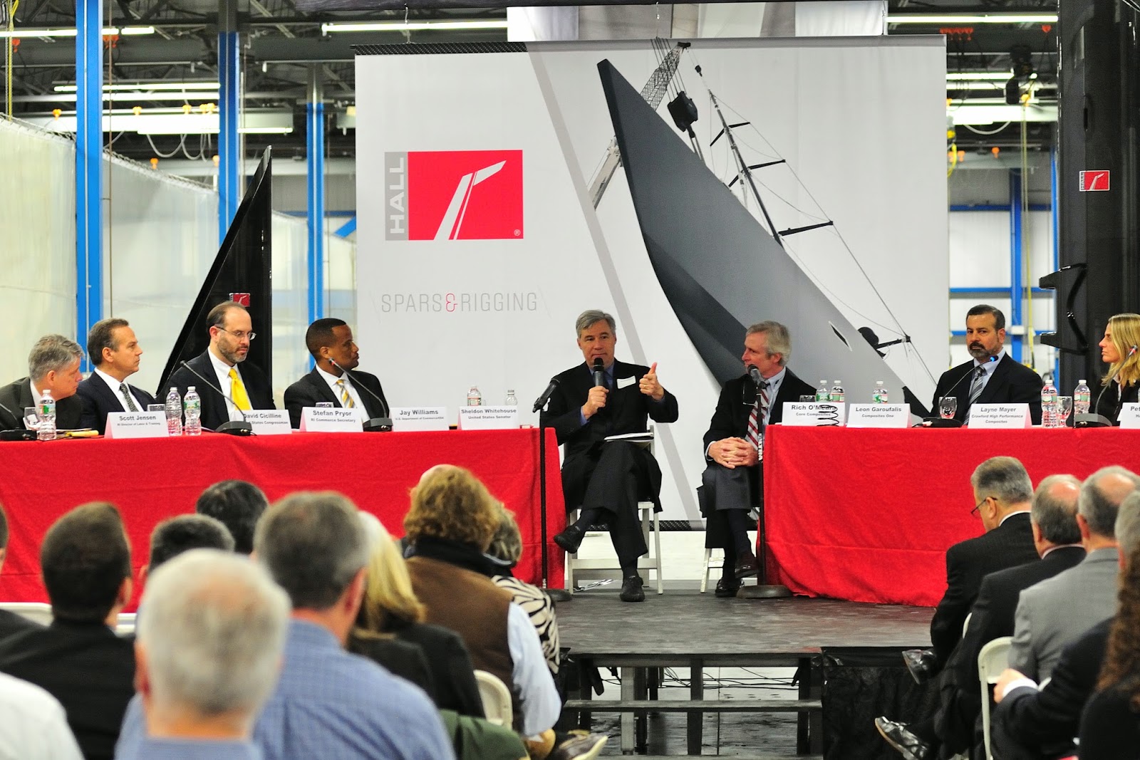 Hall Spars & Rigging: Composites Industry Gathers at Hall