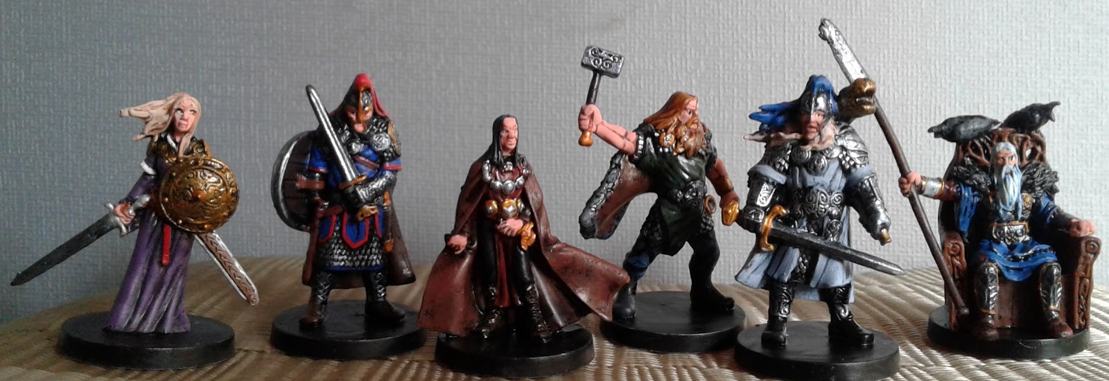 Philgreg Painters Blog: Blood Rage Board Game Figures