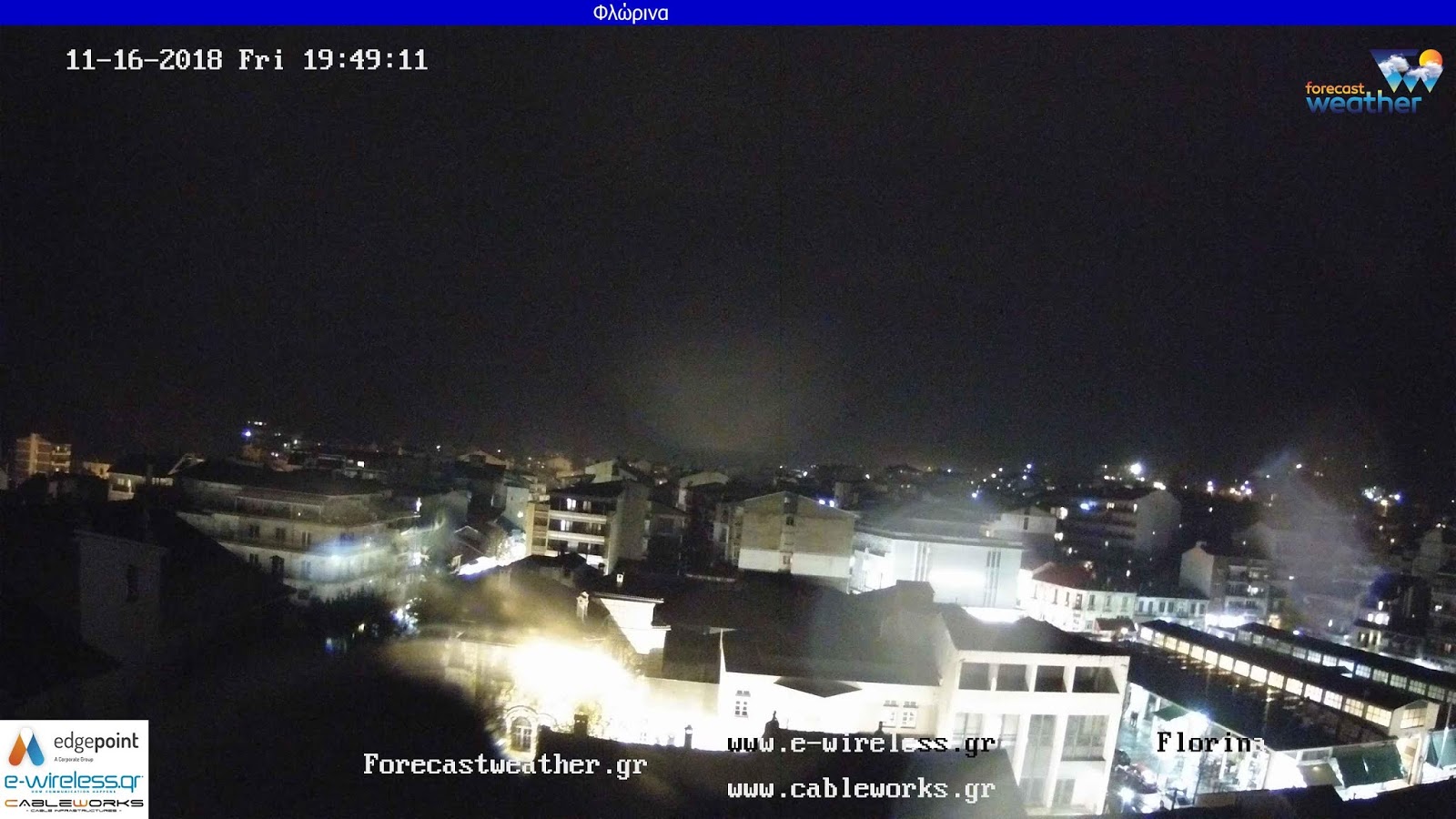 Δείτε Live Cam από Πισοδέρι Φλώρινας και την πόλη της Φλώρινας