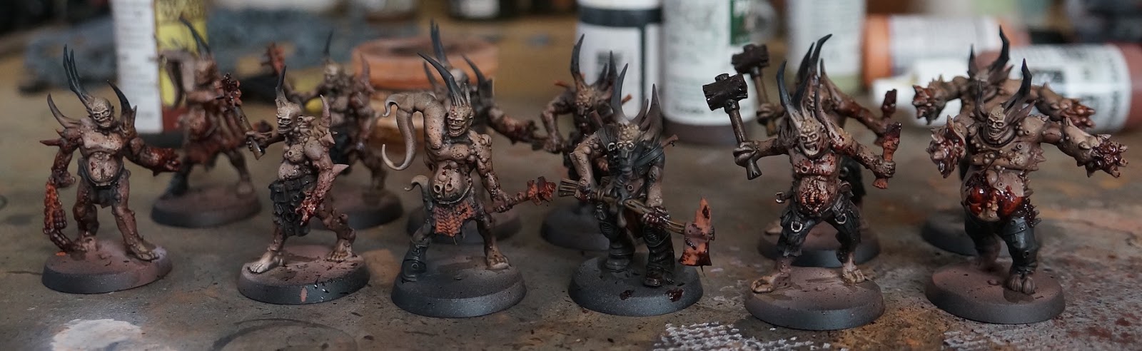40k Hobby Blog: Pox Walkers From First Strike Box Set