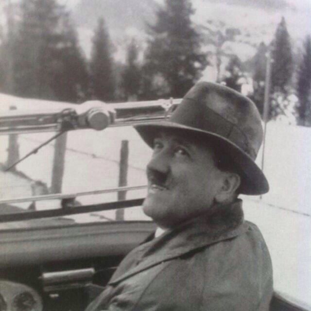 World War II in Pictures: Driving With Hitler