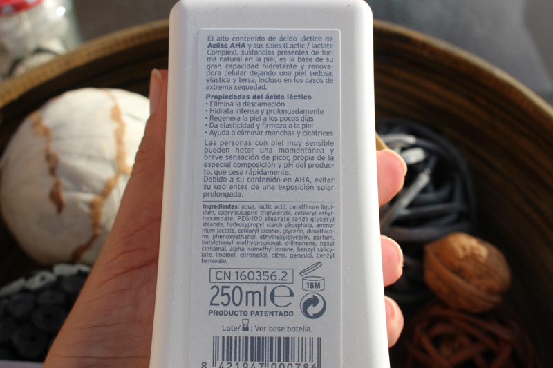 Beauty Blog by Susana: Crema corporal Acilac AHA