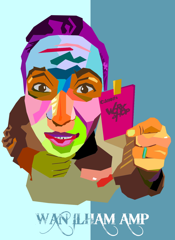 GLUCK PICTURA: Cara Membuat WPAP Menggunakan Photoshop GLUCK PICTURA: Cara Membuat WPAP Menggunakan Photoshop