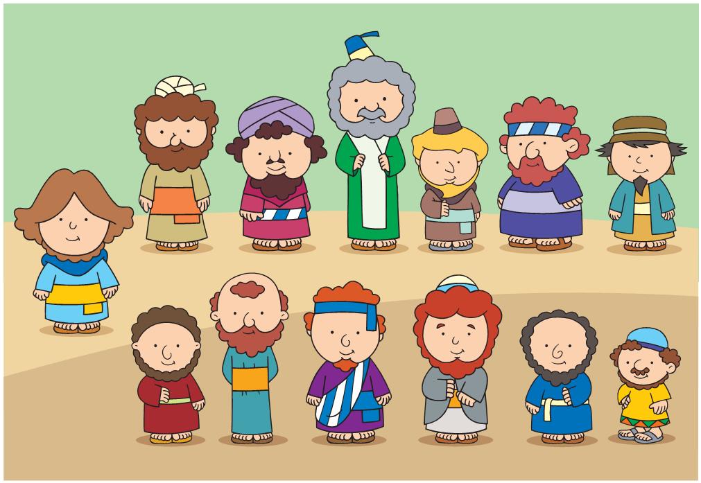 OS DISCÍPULOS DE JESUS | ´¯`··._.·Blog da Tia Alê