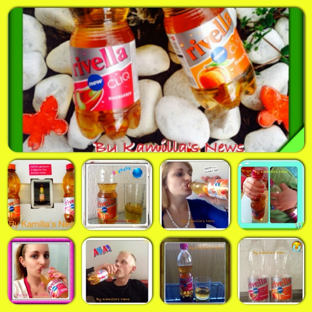 Kamilla`s News: Rivella Cliq - Pfirsich und Rhabarber