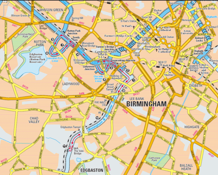 crimson kettle: Canals in Birmingham