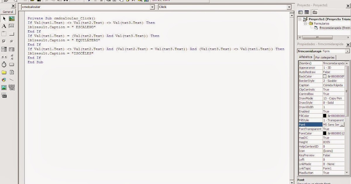 Variables y Operadores de Visual Basic: Anatomía de una sentencia en Visual Basic