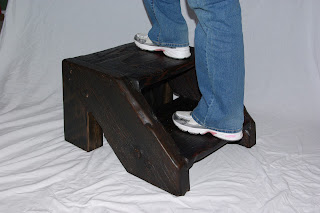 Reclaimed Rustics: Rustic Foot Stool