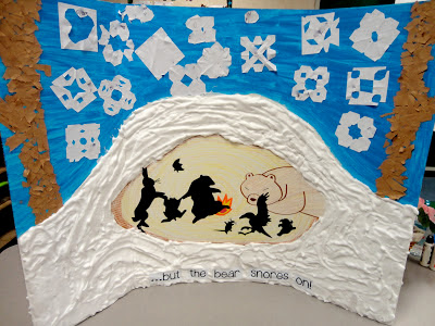 Kinder Corner: Bear Snores On project