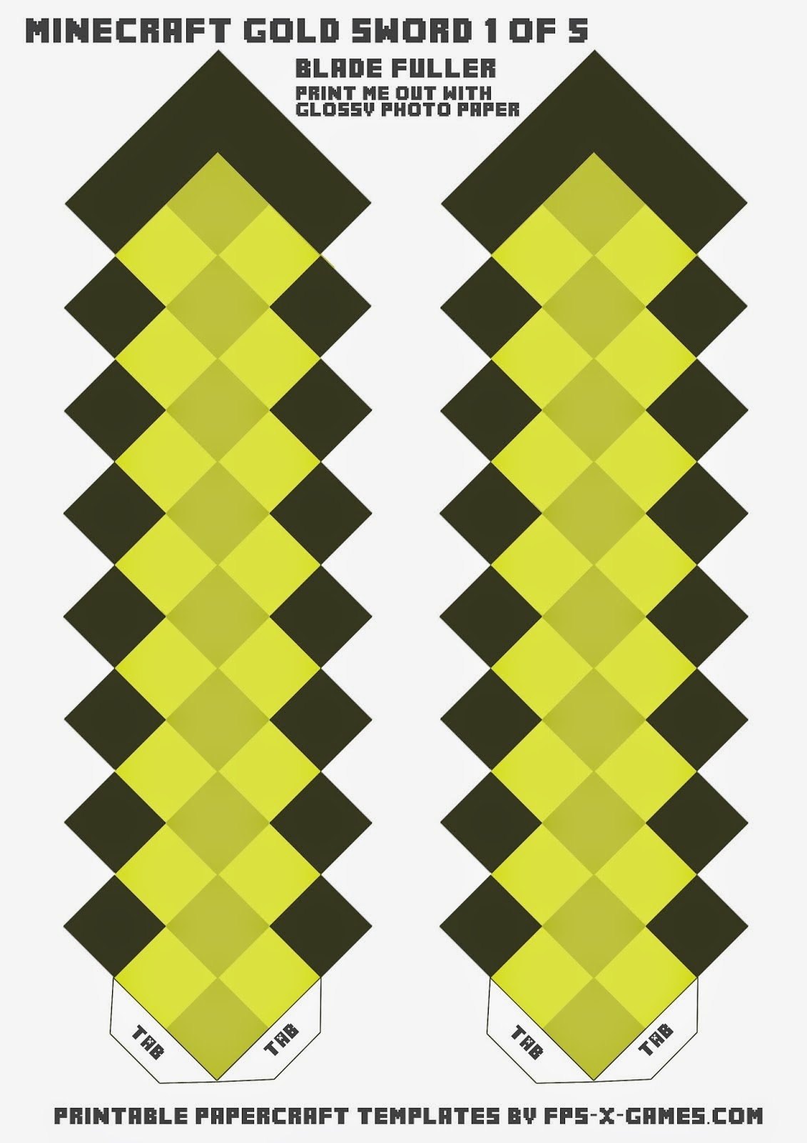 Paper craft México: minecraft papercraft