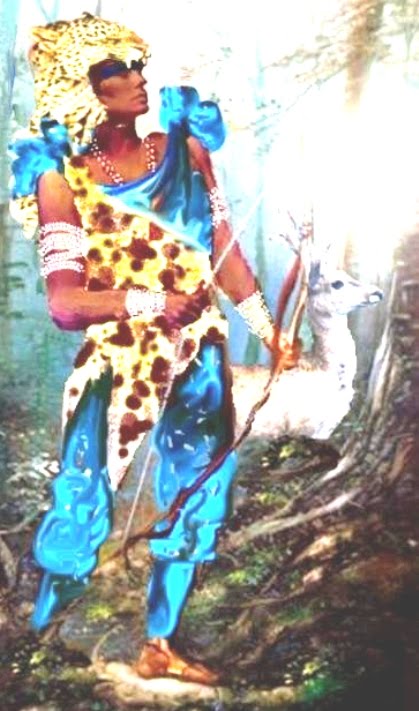 Imagens Dos Orixas Do Candomble - ouro