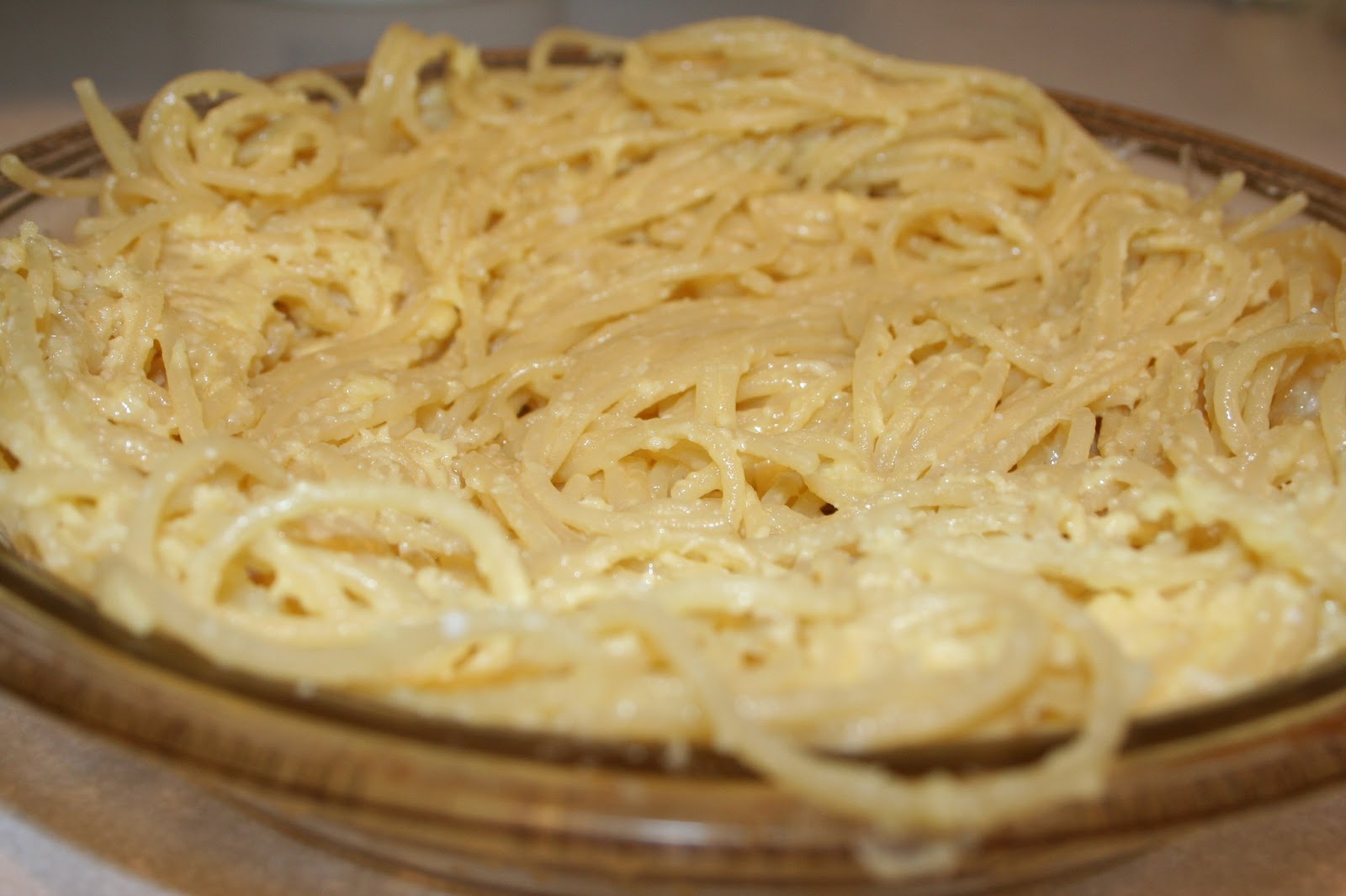Tricia's Simply Tasteful Recipes: Spaghetti Pie