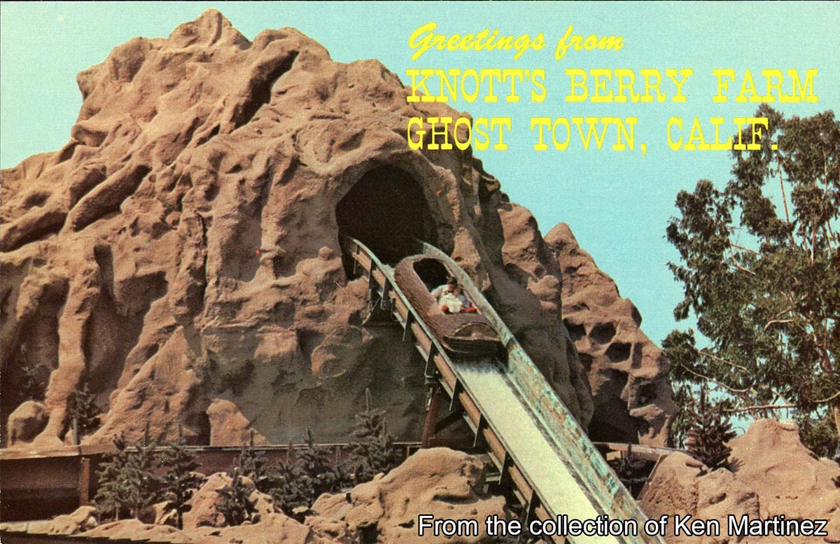 GORILLAS DON'T BLOG: Knott's Berry Farm Postcards, 1970's