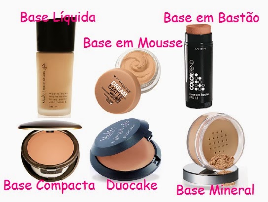Blog da Carol: Tipos de base