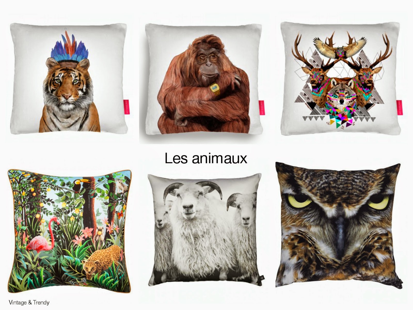 Vintage & Trendy: Coussins : comment les choisir, les associer et ...