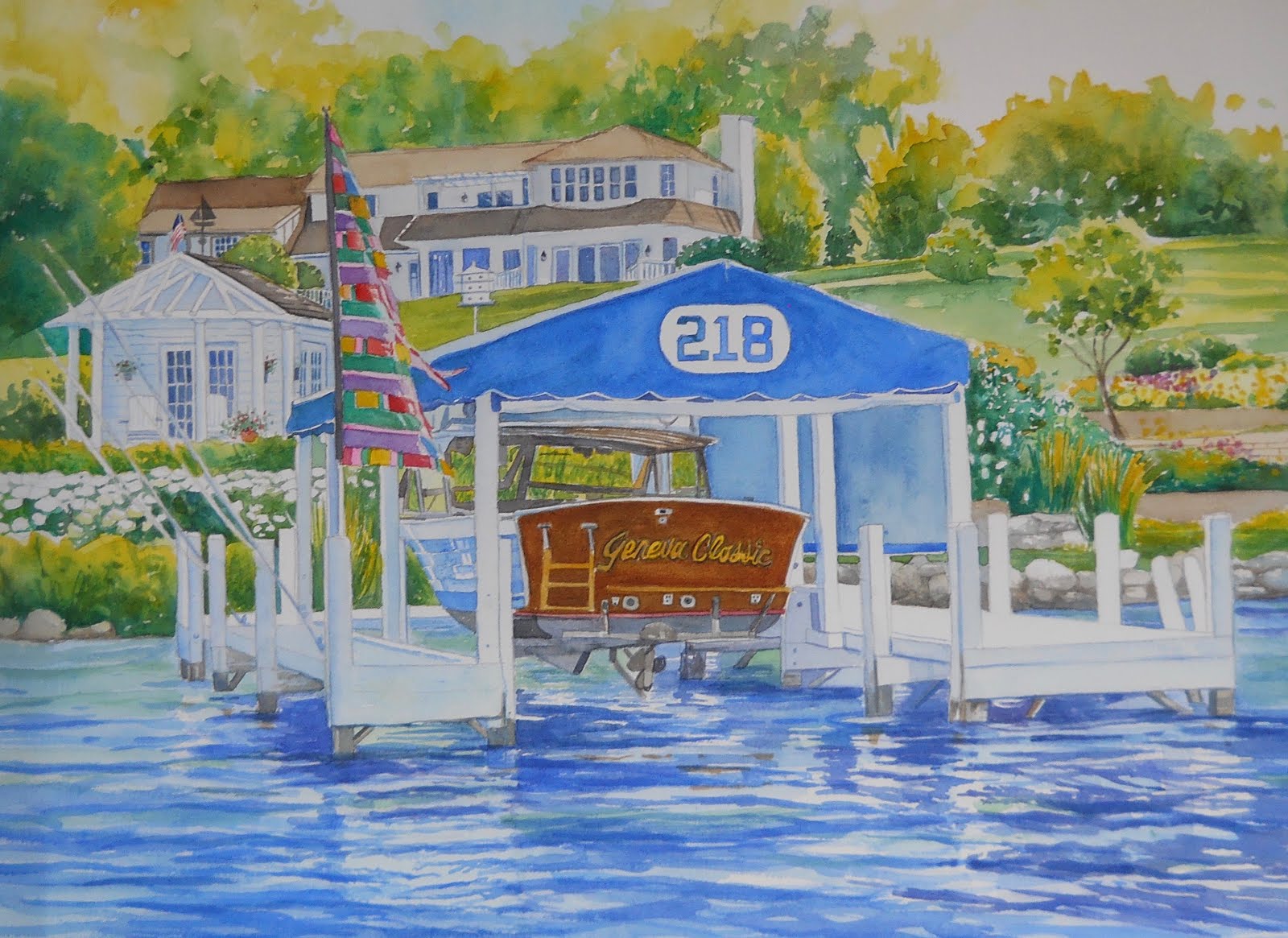 Pat Heintzelman Watercolors: 2018