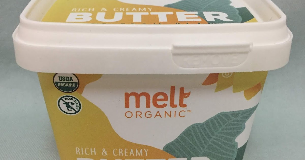 Vegan Adjacent: Review: Melt Organic Rich & Creamy Plant-Based Butter