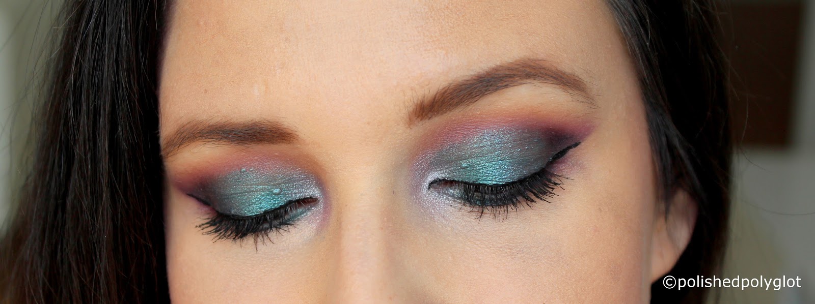 Makeup │ Teal and Purple look for the Sign of Aries [Zodiac Makeup ...