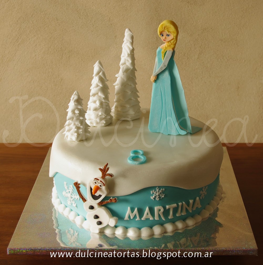 Dulcinea Tortas y demás dulzuras: Torta Frozen