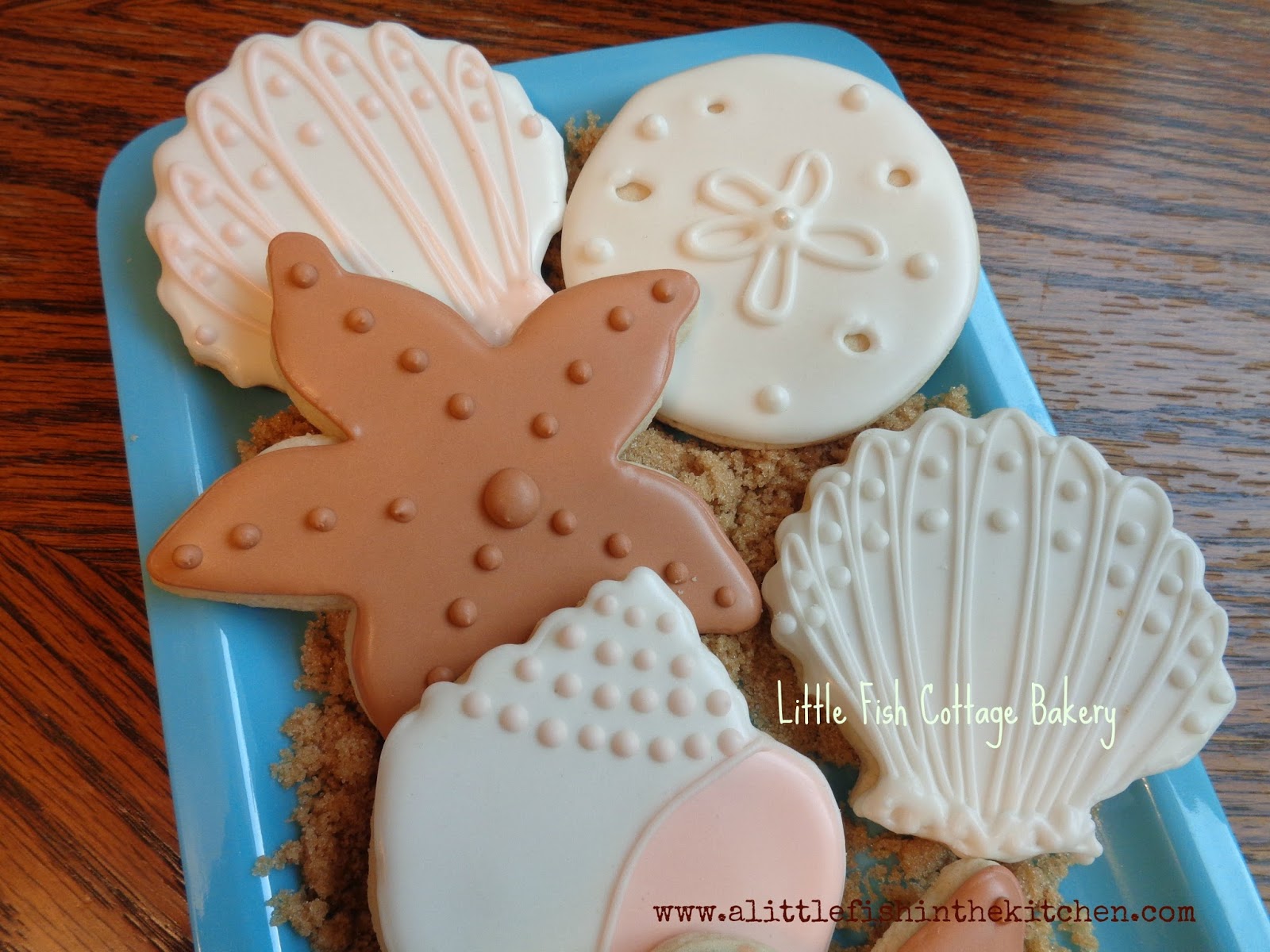 Sea Shell Cookies! – A Little Fish in the Kitchen