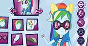 Rainbow Rocks se una Equestria Girl | Juegos de Equestria Girls ...