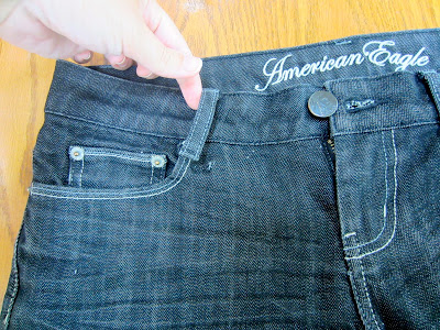 Staying Steyn: Tutorial: Tribal Print Denim Shorts