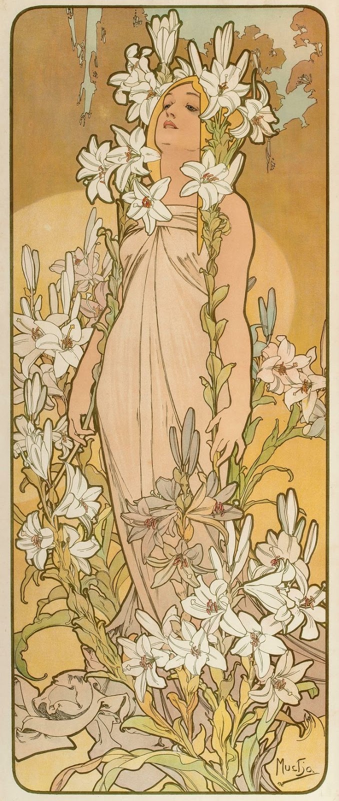 Widow's Endorphins: Mucha Do About Lilies