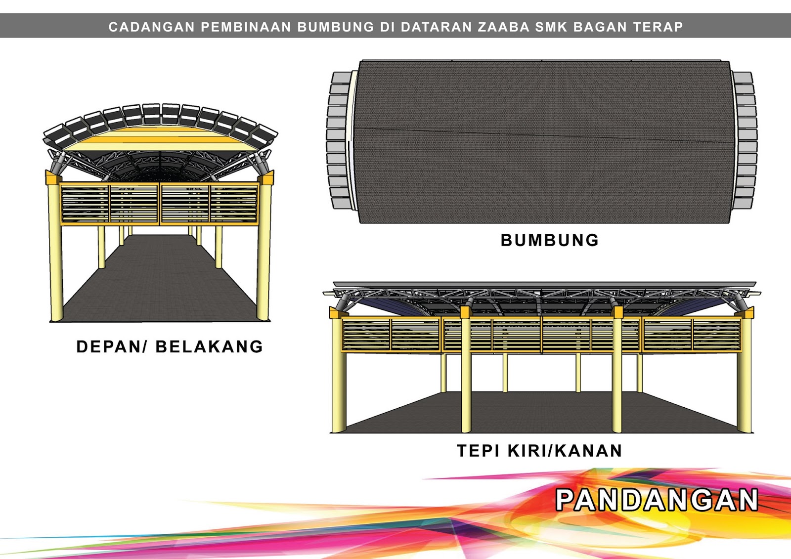 CADANGAN PEMBINAAN DEWAN TERBUKA TAN SRI ROZALI ISMAIL SMK BAGAN TERAP ...