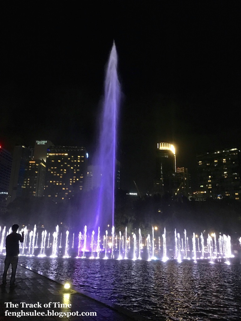 KLCC Lake Symphony Water Fountain Show | The Track of Time