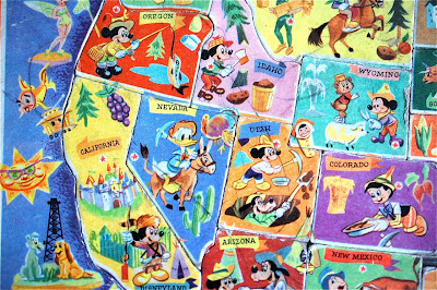 Walt Disney United States Character Map - Living a Disney LifeLiving a ...