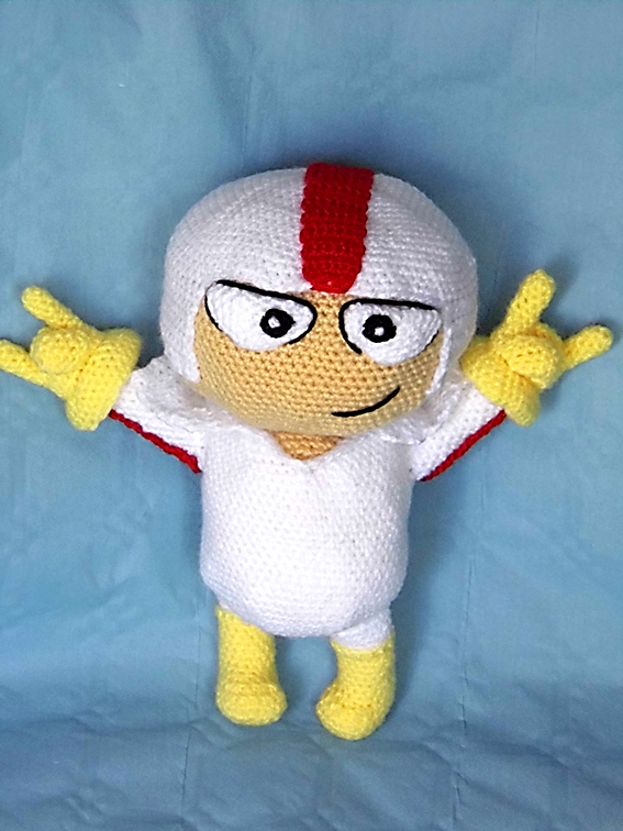 Patrón Amigurumi Kick Buttowski