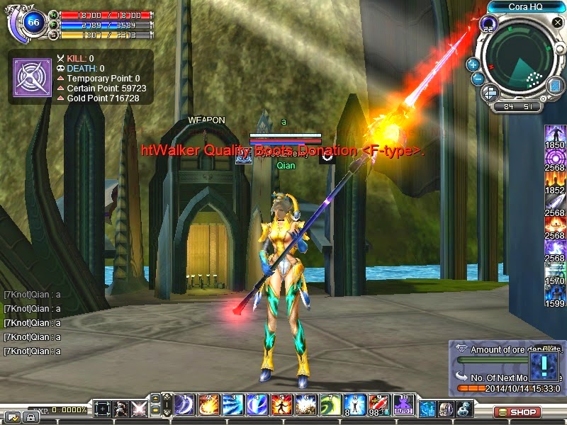 RF-SKIN : UNIQUE ARMOR FOR FEMALE CORA ( ARMOR LV 65 ) | Rising Force Skin