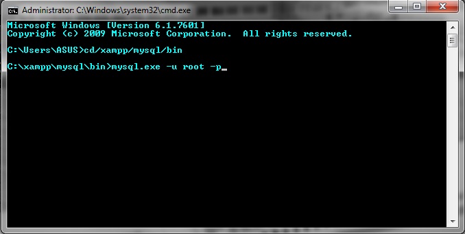 Cara Menjalankan Mysql Xampp Di Cmd Seputar Jalan