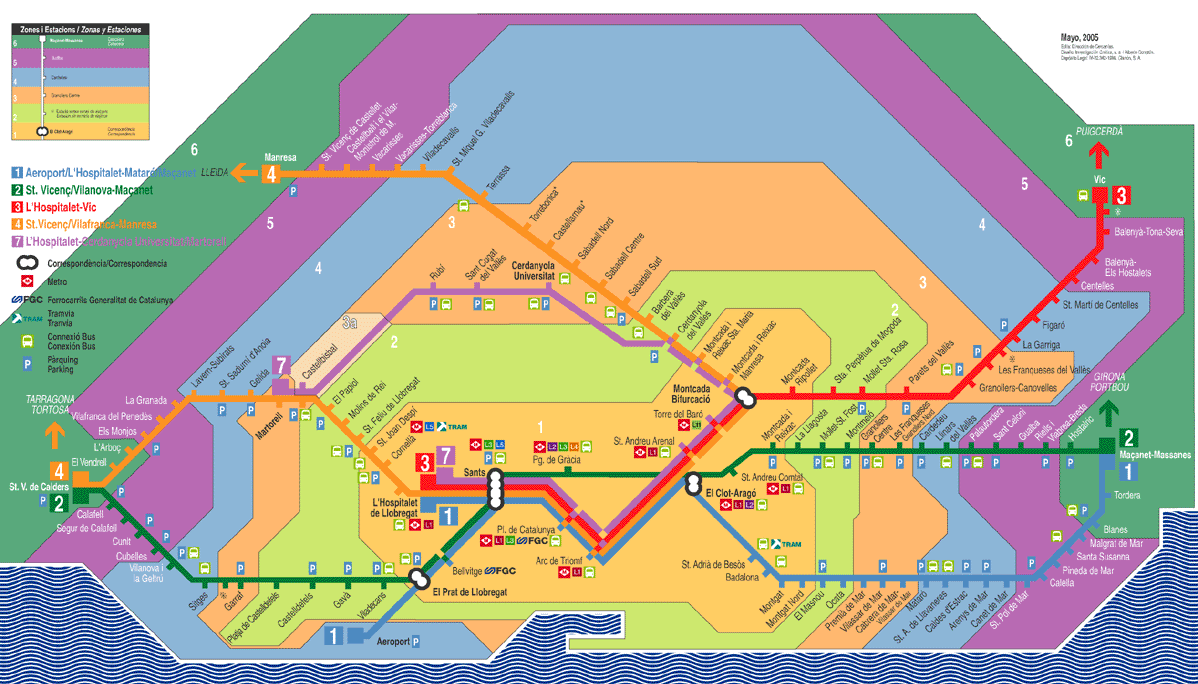 Map Of Barcelona Spain map-of-barcelona-spain