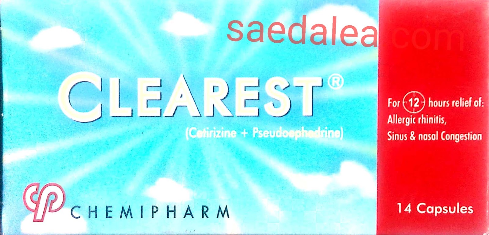 كليريست Clearest للحساسية واحتقان الأنف ونزلات البرد